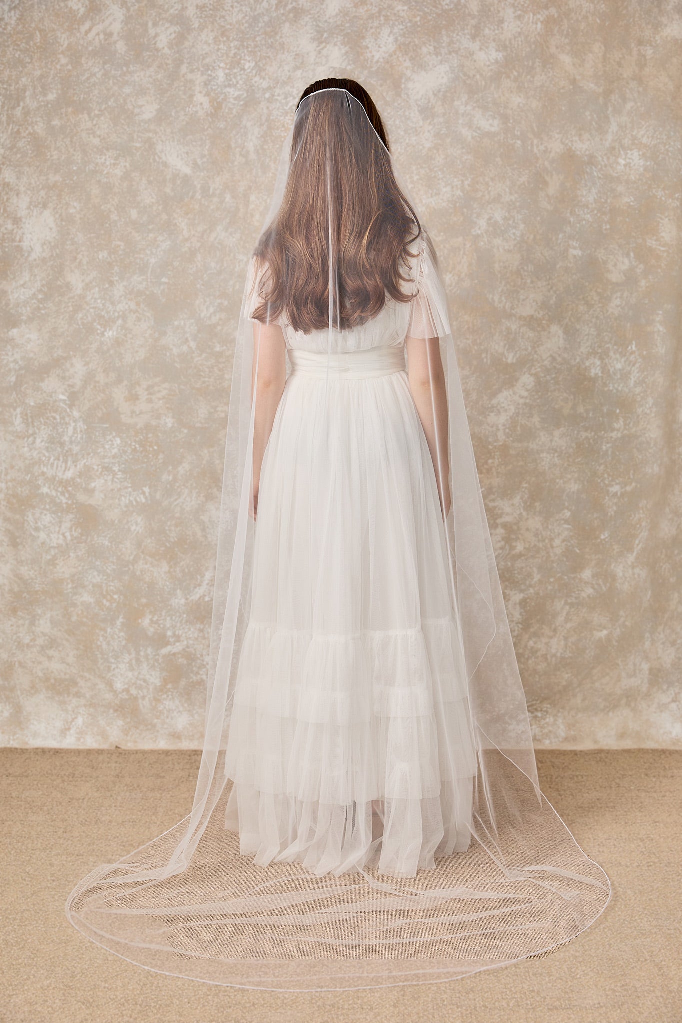 Pencil edge Wedding Veils | Britten Weddings