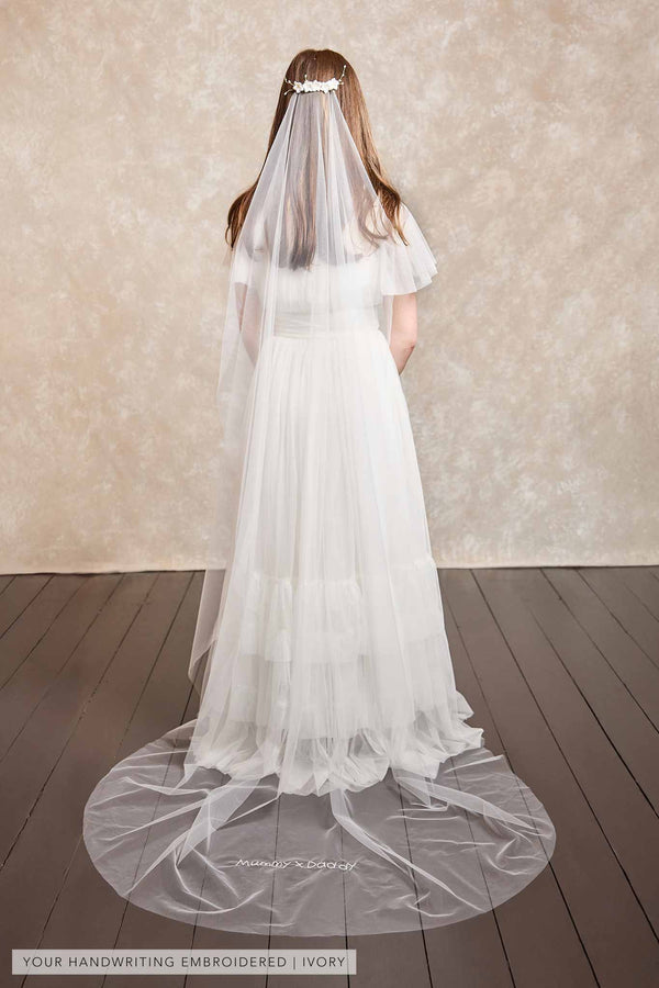 Personalised Veil Embroidery Add On | Words