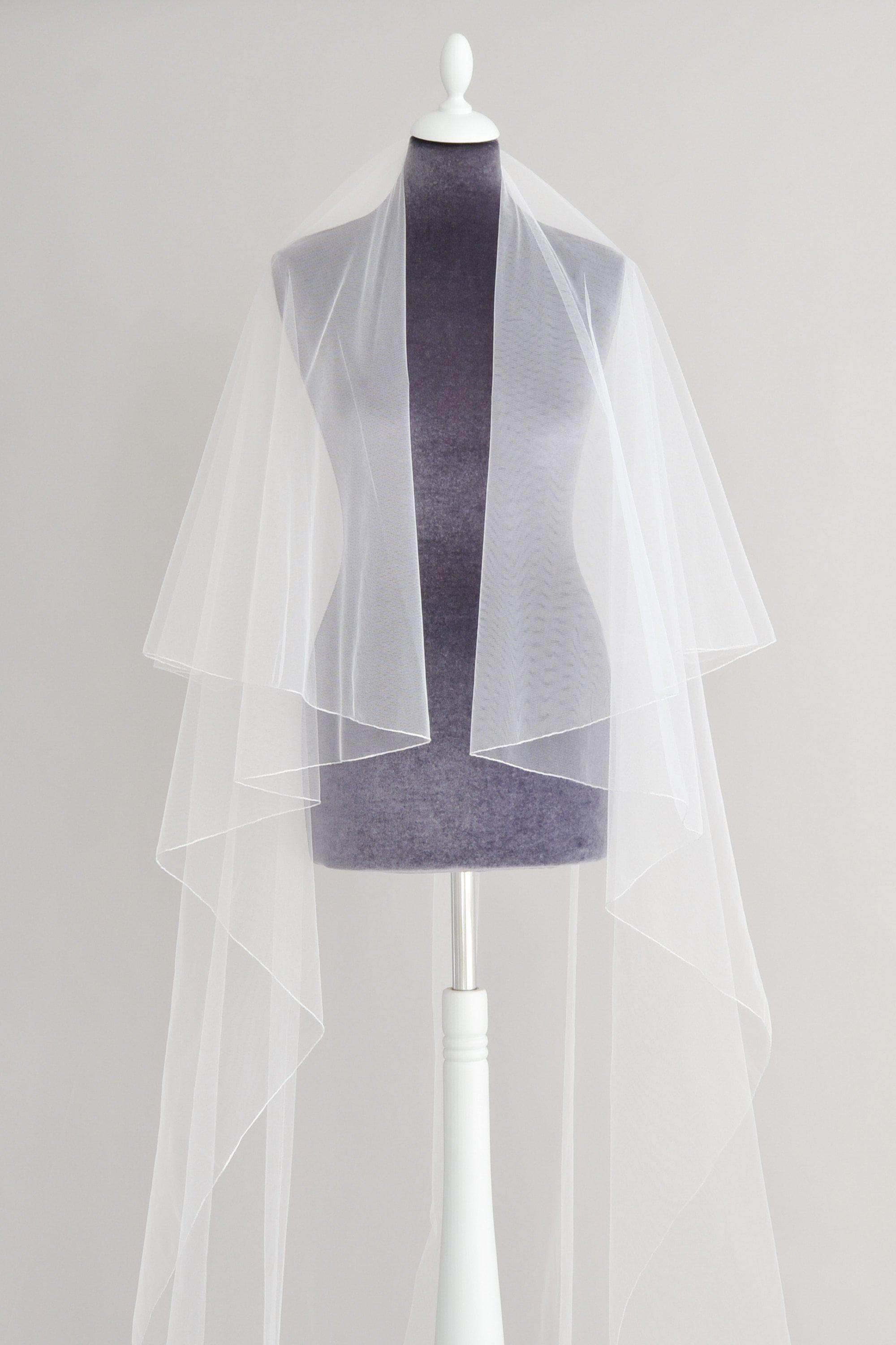 Pencil Edge Veil