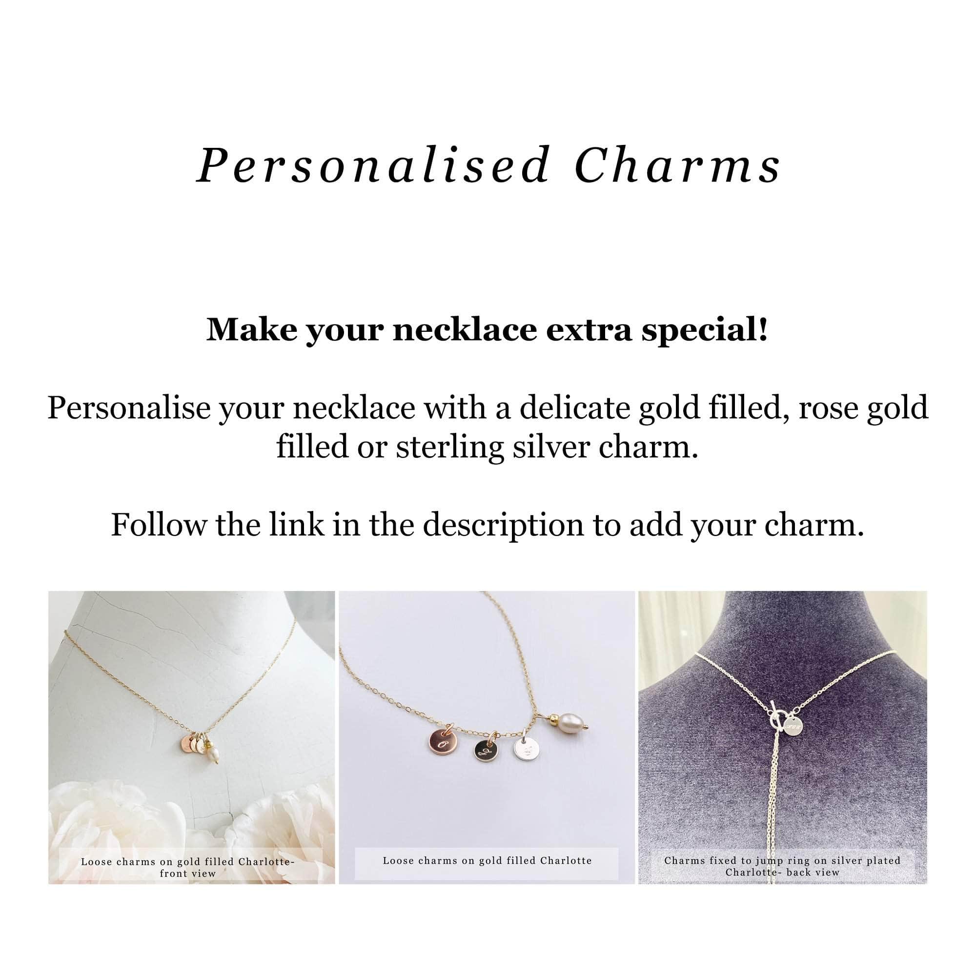 Luxury Wedding Pearl Drop Necklace 'Naya'